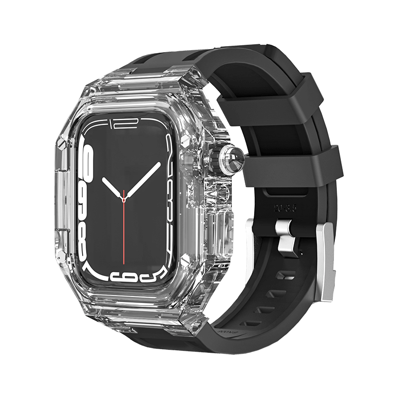 Transparent Square Case for Apple Watch 40/41/42/44/45/46mm – HUALIMEI